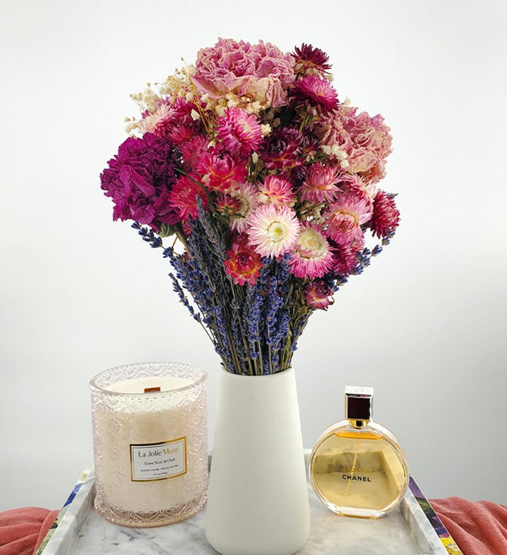 Peony Princess Bouquet with Vase – BLOOMINGFUL.COM